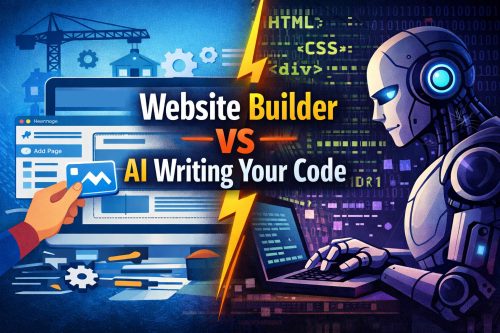 Website Builder vs AI Writing Your Code | UltimateWB Blog | Web Design ...
